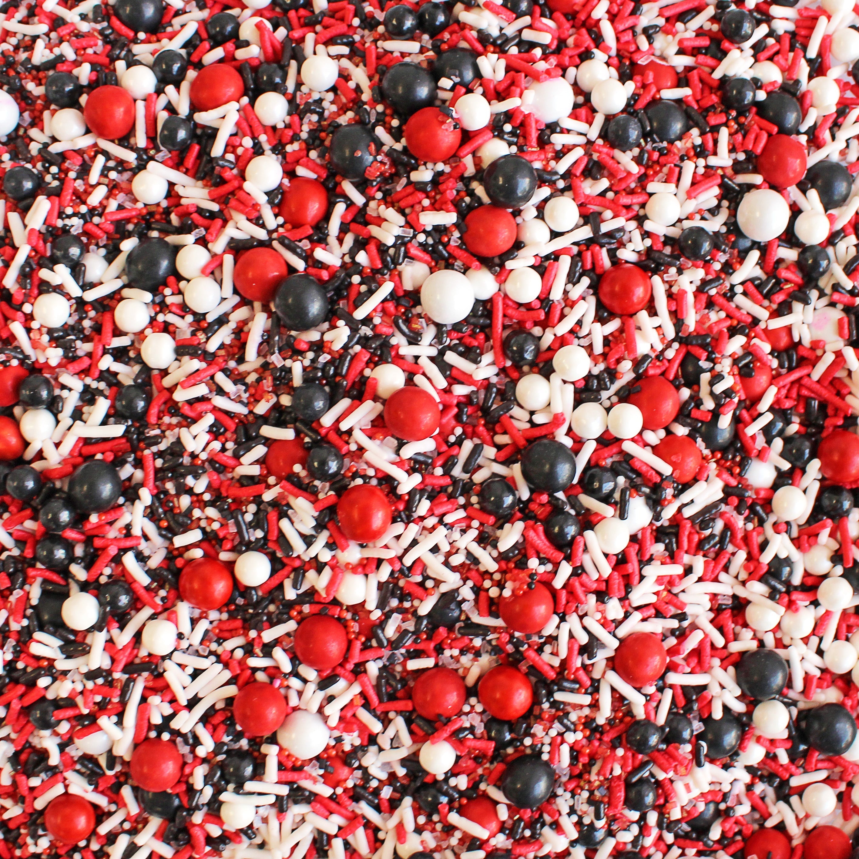 GFS-Red, Black & White Sporty Sprinkles – Sprinkle Pop Wholesale